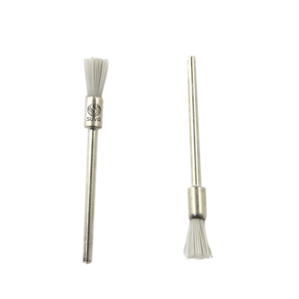 Aluminum Oxide Polishing Brush Burs for sale at SUVA Lapidary Supply