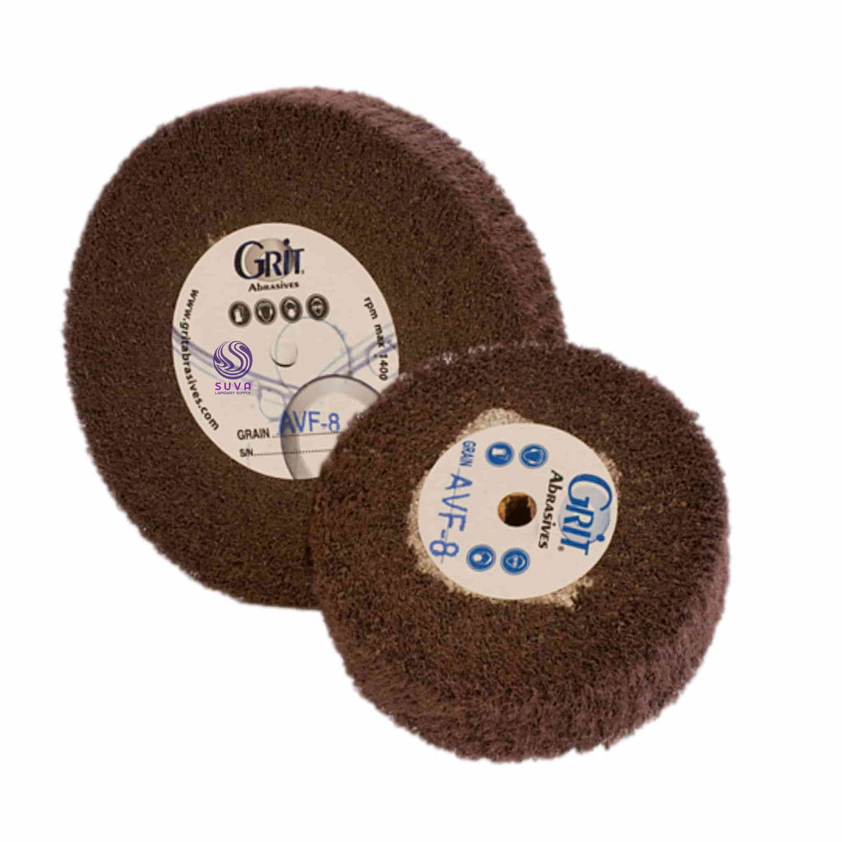 Satin Finish Buffs for sale at SUVA Lapidary Supply