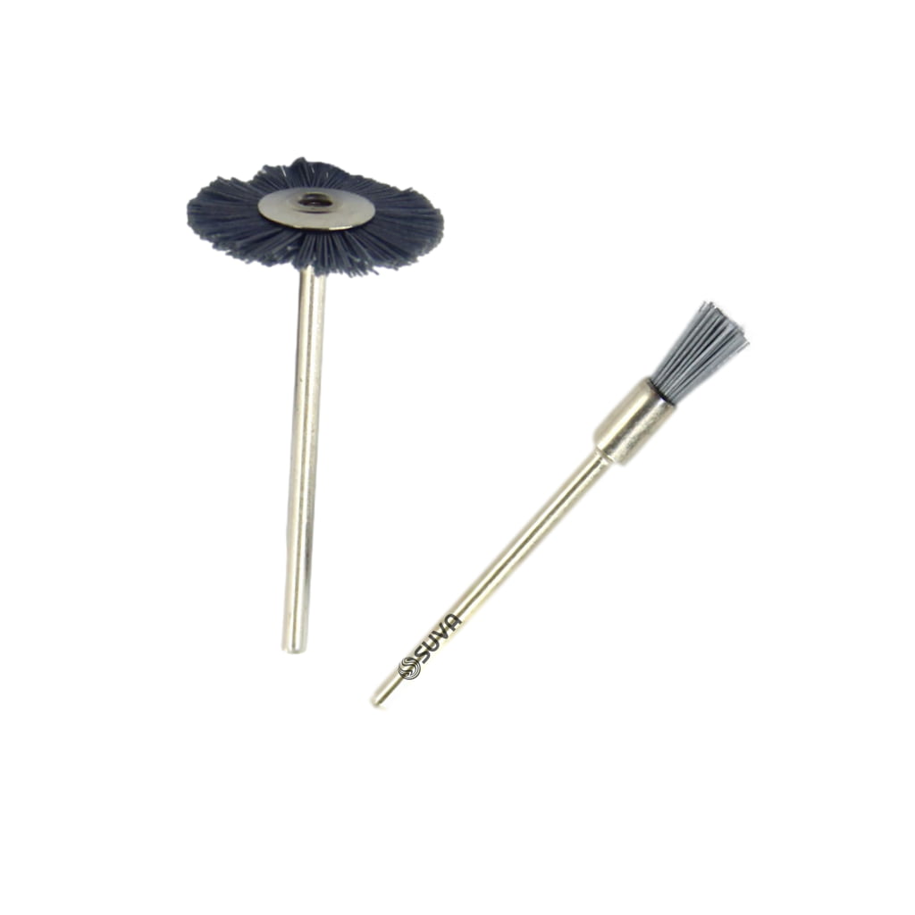 Silicon Carbide Polishing Brush Burs for sale at SUVA Lapidary Supply